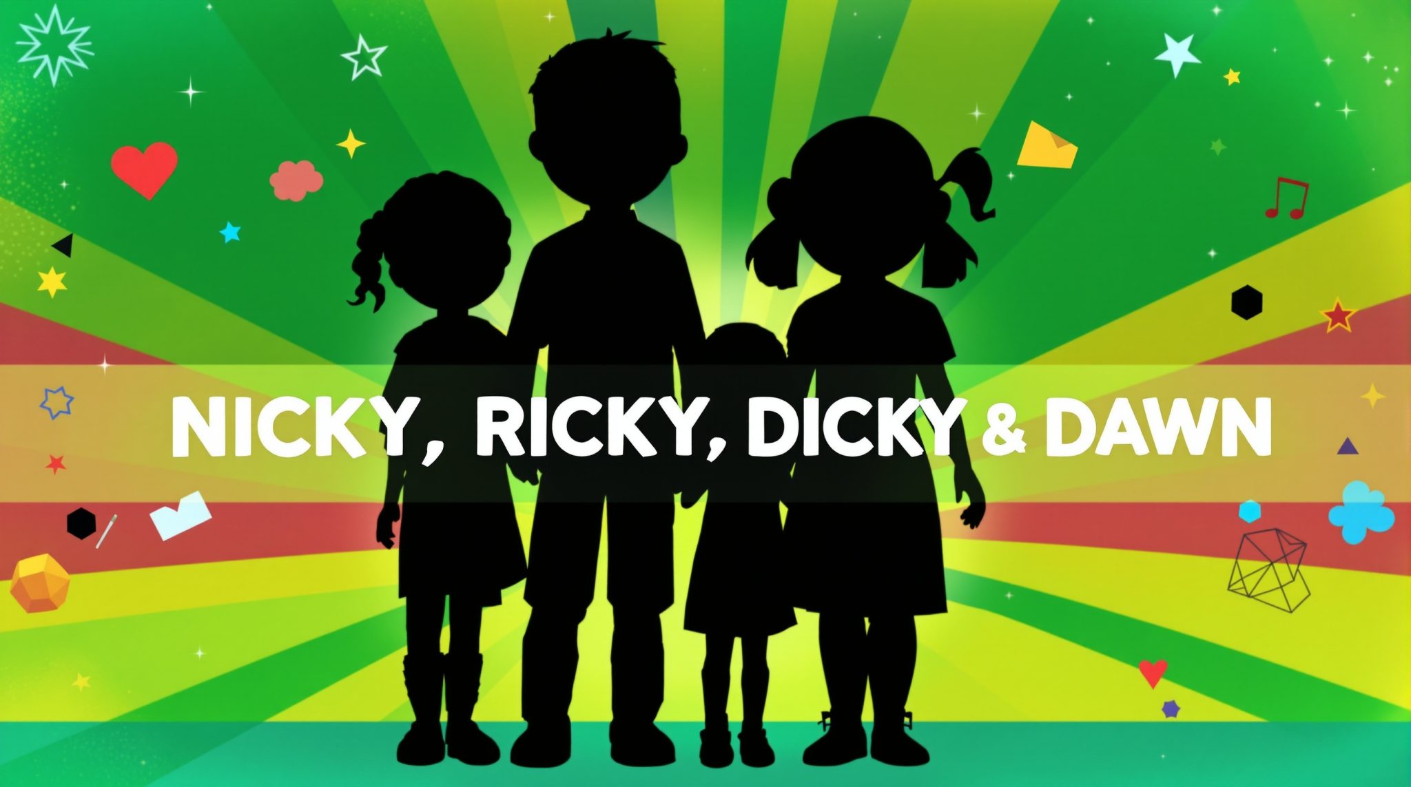 Medvirkende i Nicky, Ricky, Dicky og Dawn - Cast 2024