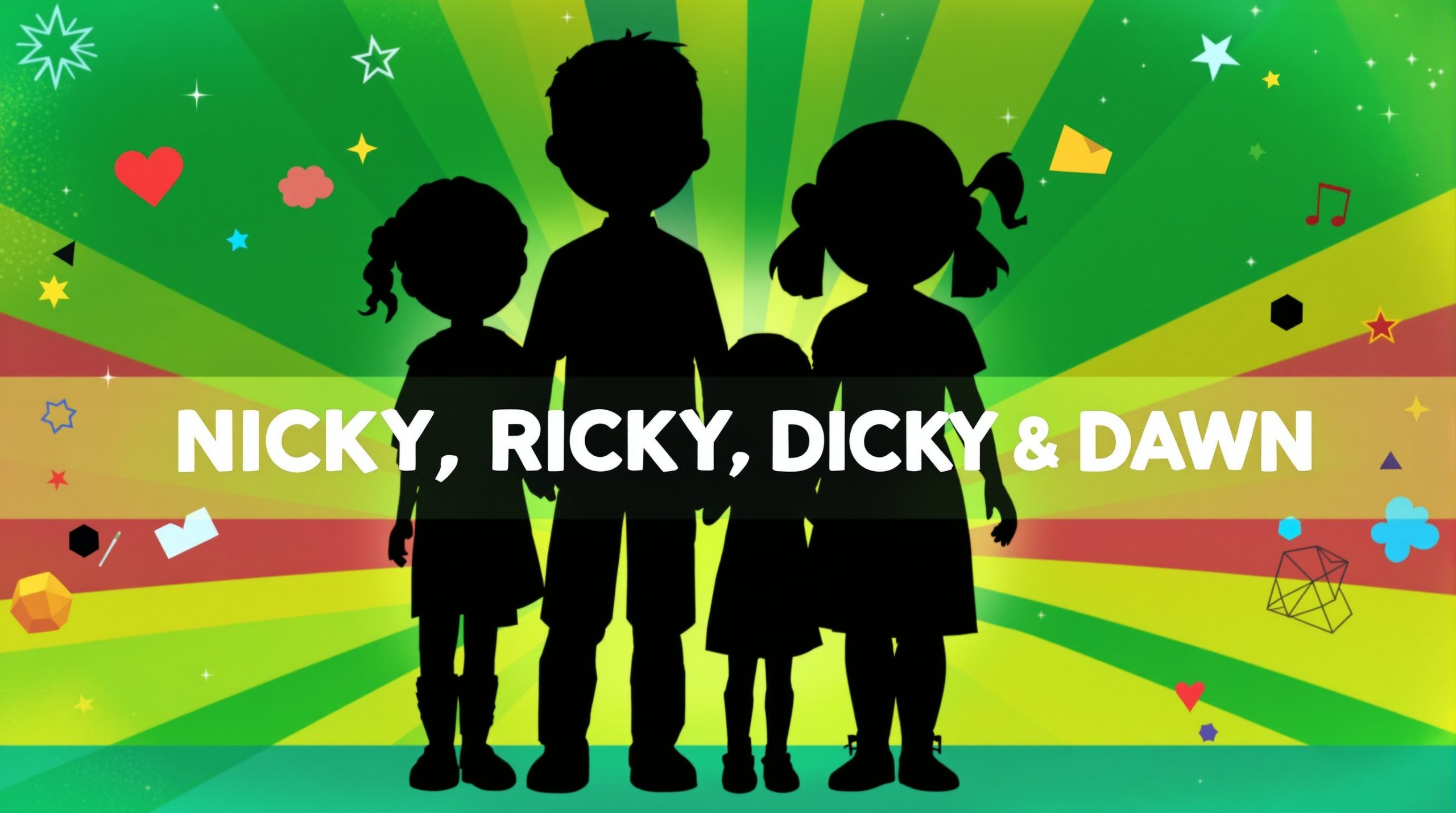 Medvirkende i Nicky, Ricky, Dicky og Dawn - Cast 2024