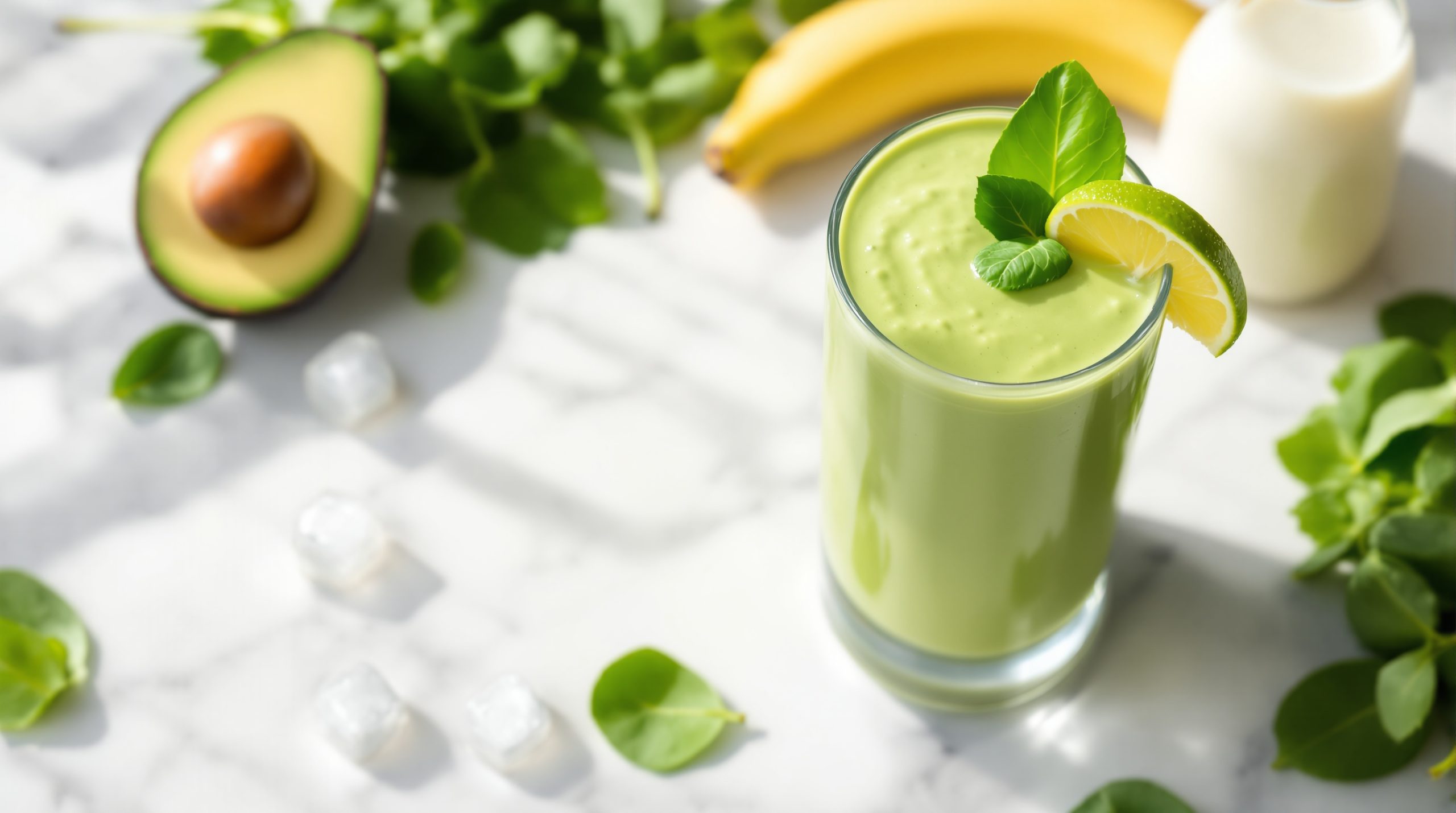 Smoothie med avocado opskrift – sund og cremet